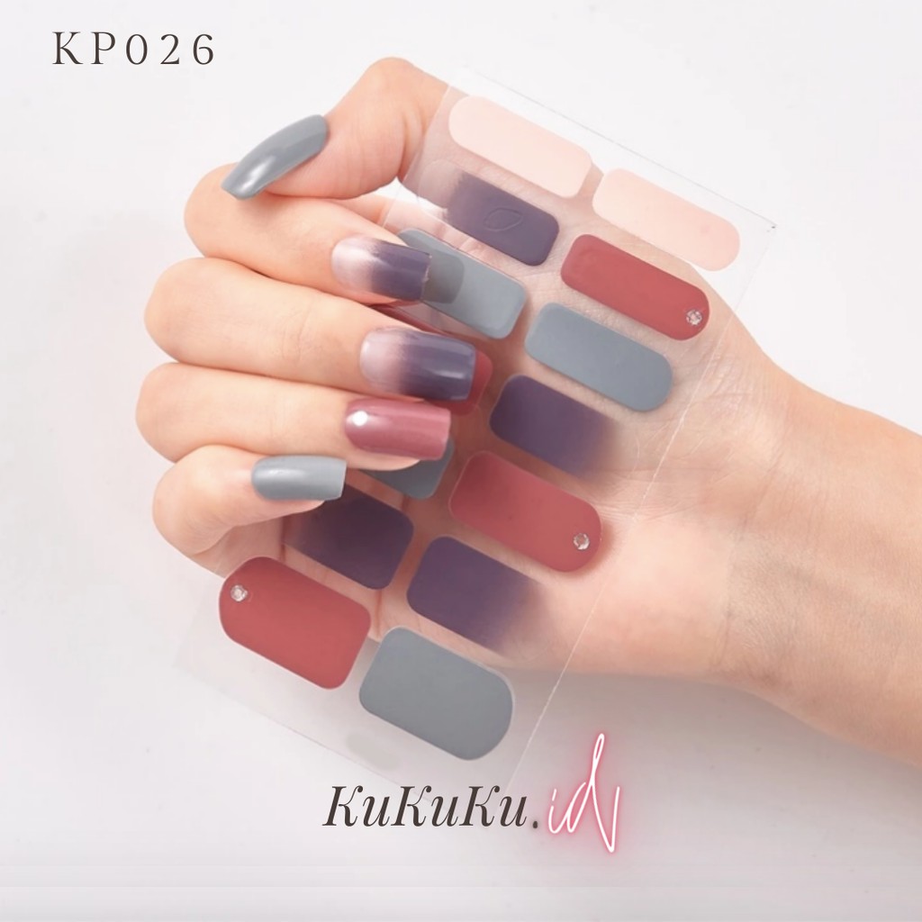 Jual STIKER KUKU / STICKER KUKU / NAIL WRAP [KP026] | Shopee Indonesia
