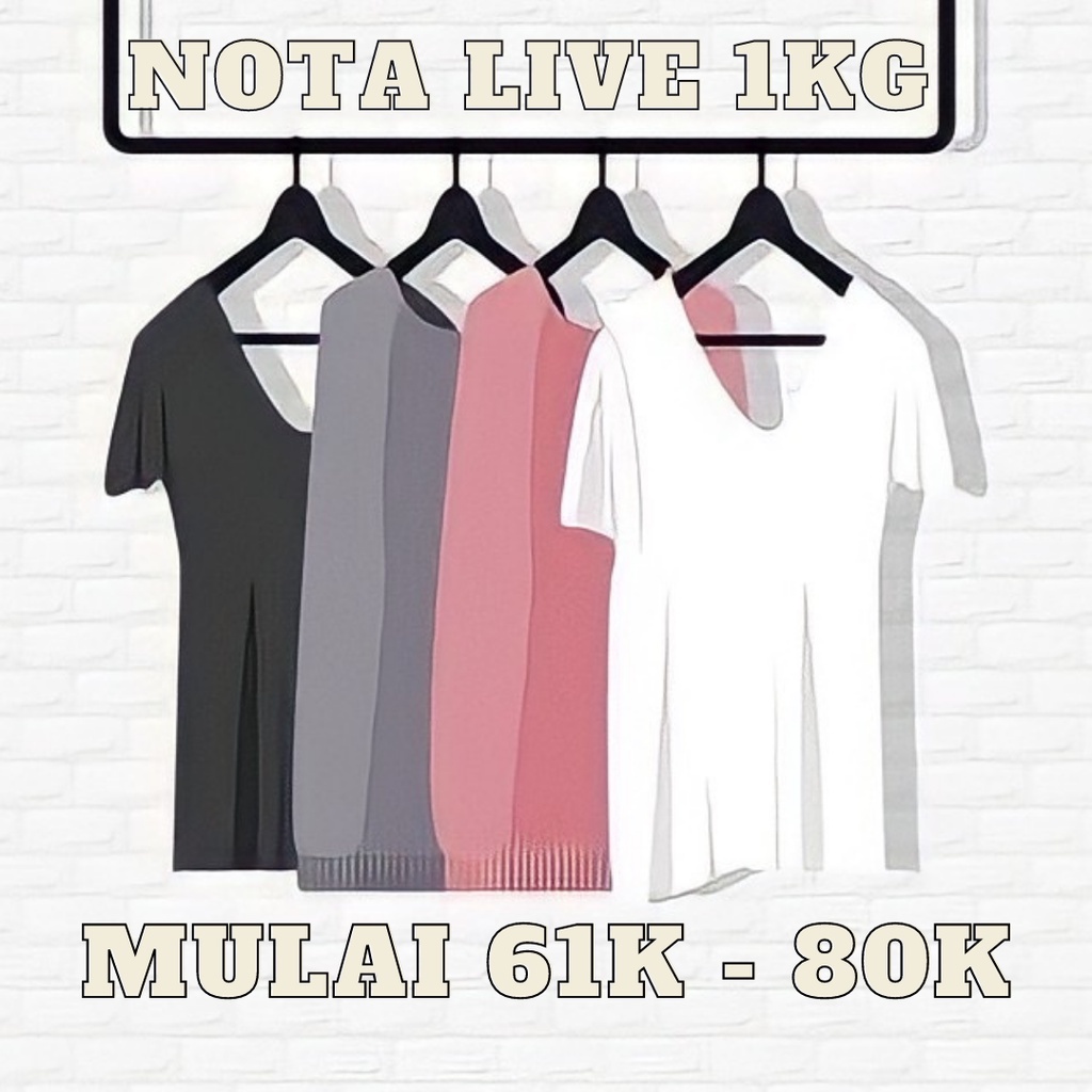 Jual NOTA LIVE 1KG (61k - 80k) | Shopee Indonesia