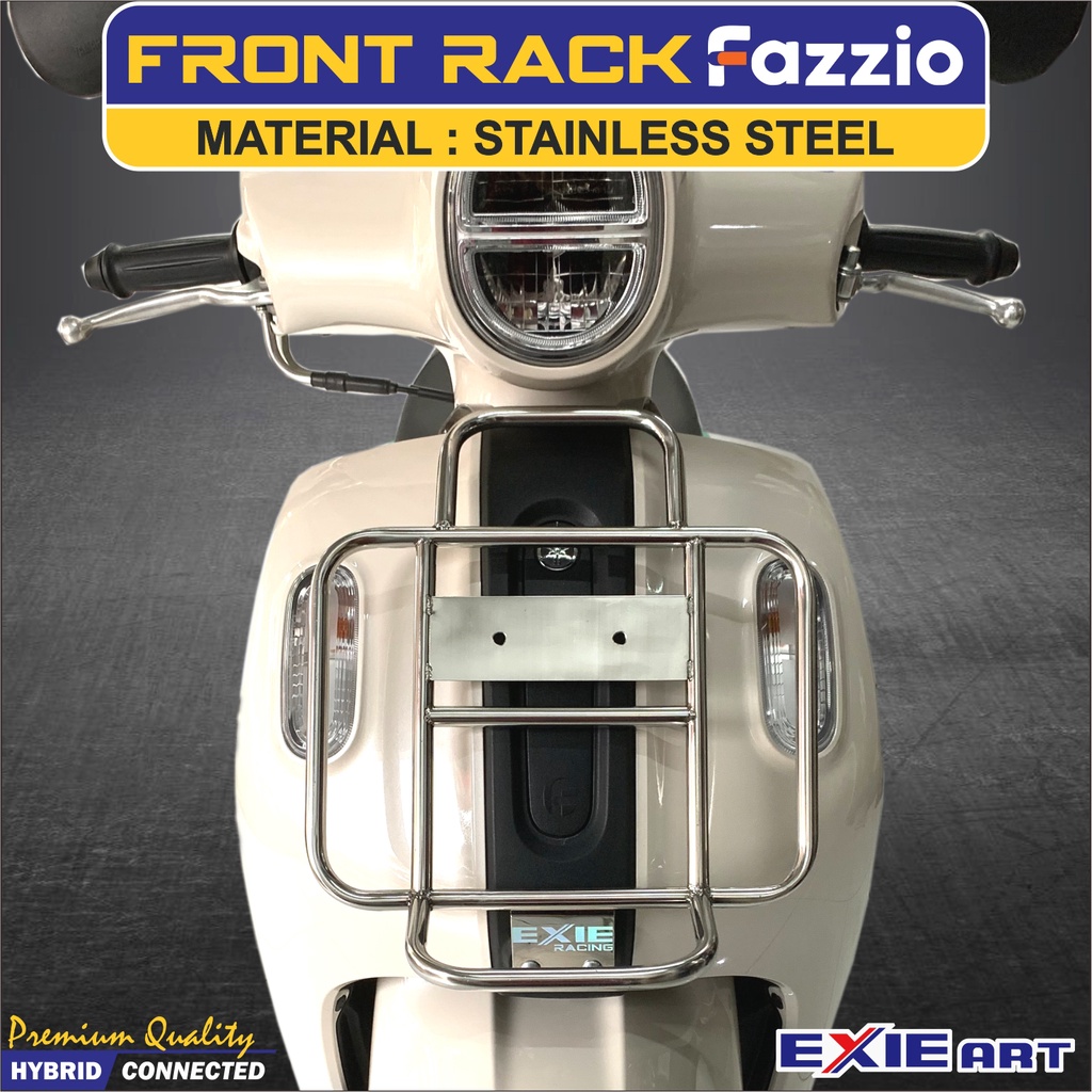 Jual RAK DEPAN BELAKANG STAINLESS - FRONT RACK YAMAHA FAZZIO Indonesia ...