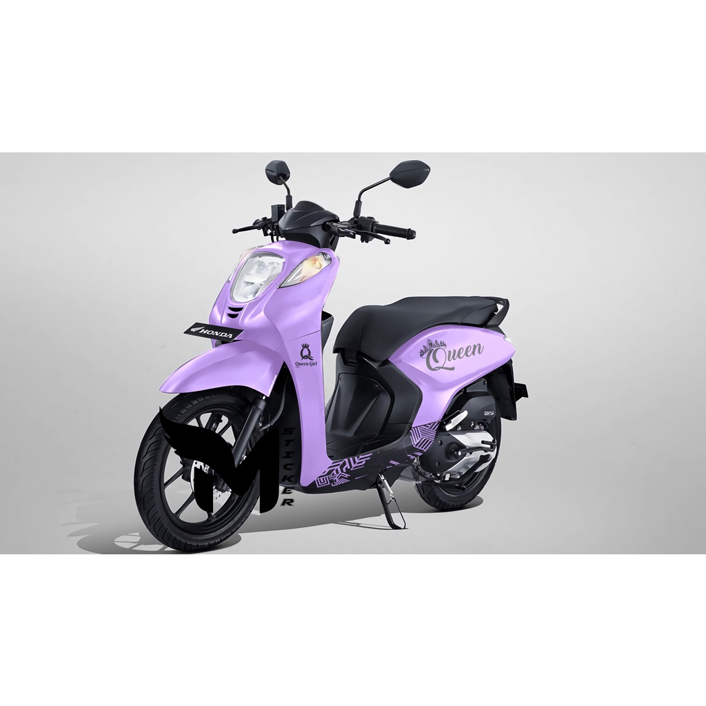 Jual decal sticker genio full body FI genio dekal stiker 2017 2018 2019 ...