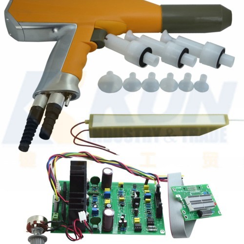 Jual Paket Electrostatic Spray Gun Shell GLQ-D-1Y + High Voltage HV ...