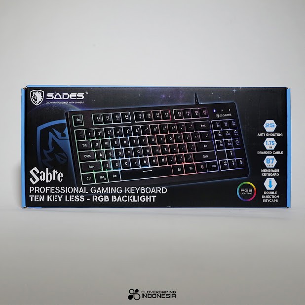 Jual Sades Keyboard Sabre RGB TKL - Gaming Keyboard - Garansi Resmi ...