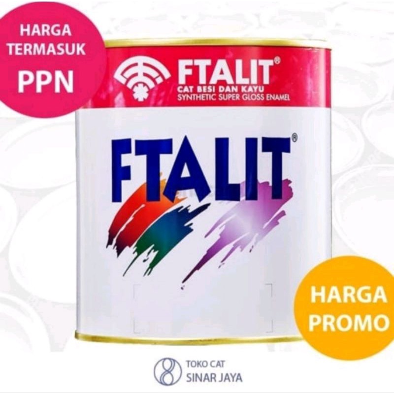 Jual Ftalit 20kg / Kansai Paint/ Ftalit glossy / Cat Kayu Besi | Shopee ...