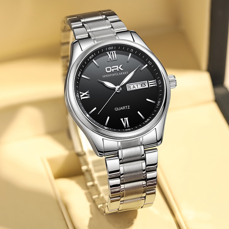 Jual OPK Jam Tangan Pria Original Anti Air Cowok Tahan Analog ...