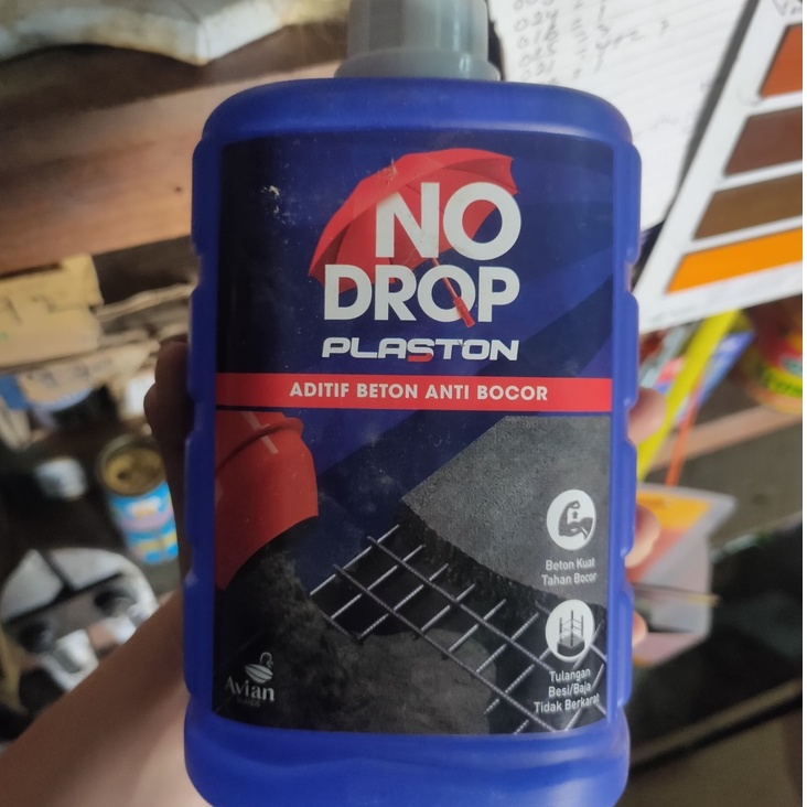 Jual NO DROP Plaston Aditif Beton Anti Bocor ( Water Reducer ) AVIAN ...