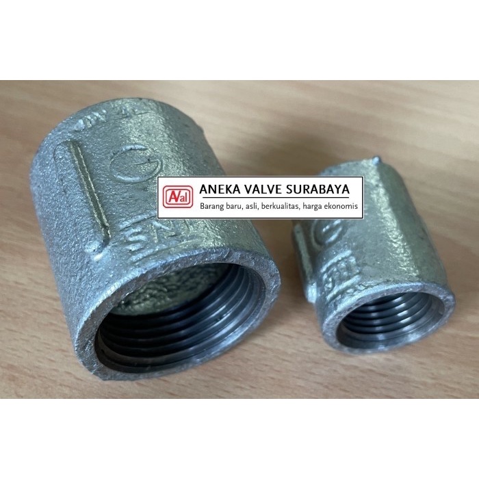Jual GALVANIS BESI SOCK SOK SOCKET DRAT DALAM UKURAN DN80 3" | Shopee ...