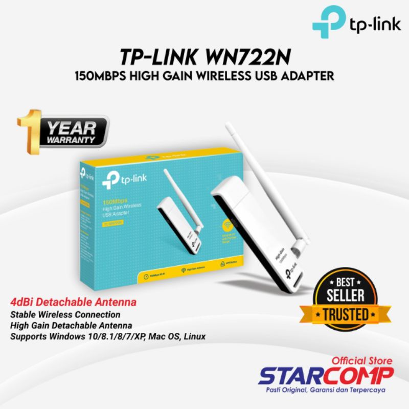Jual TP Link USB Wifi TL WN722 USB WIFI WN 722 | Shopee Indonesia