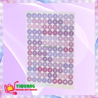 Jual 1 Set 468 pcs Stiker Huruf dan Angka Sticker Angka Sticker Label ...
