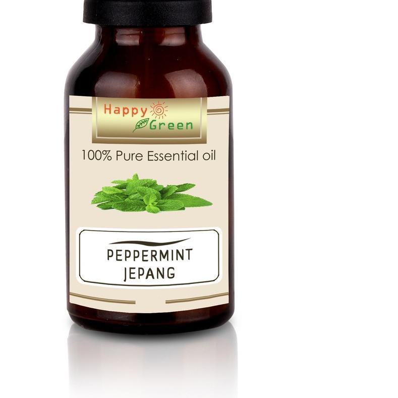 Jual Happy Green Japanese Peppermint Essential Oil - Minyak Peppermint Jepang | Shopee Indonesia