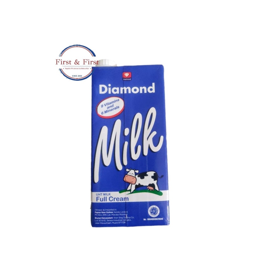 Jual Diamond Susu UHT Full Cream (1 Karton 12pcs) | Shopee Indonesia