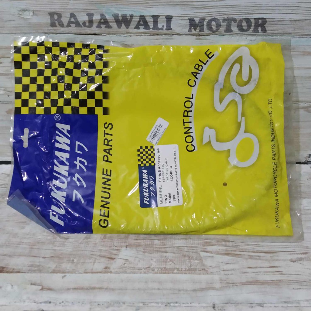 Jual KABEL GAS SCORPIO MERE FUKUKAWA | Shopee Indonesia