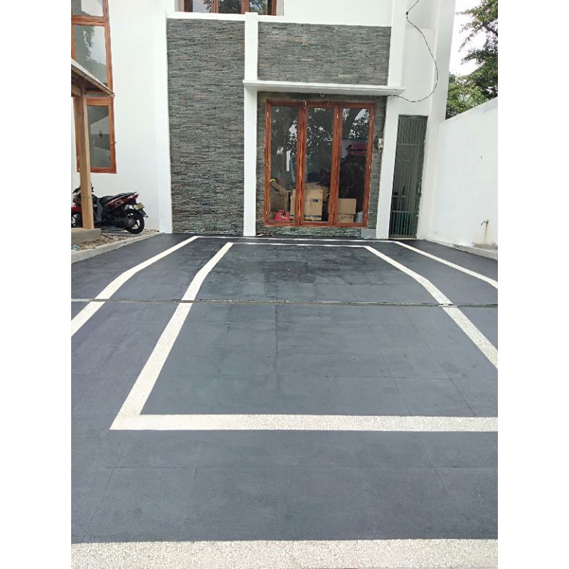 Jual garasi lantai batu alam dan batu koral sikat Indonesia|Shopee ...