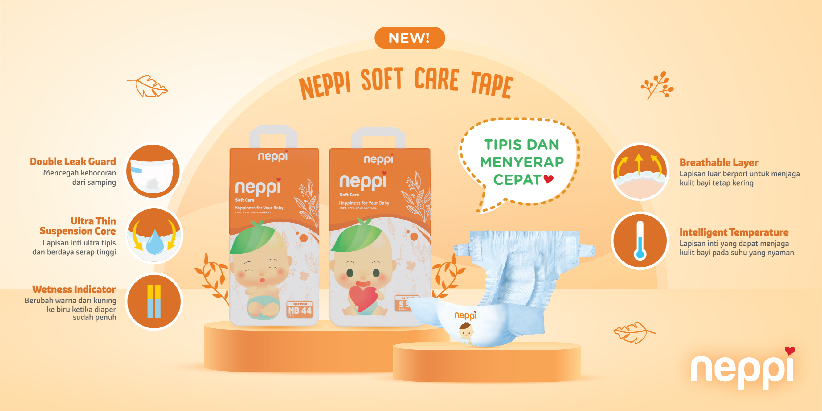 Toko Online Neppi Baby Official Shop | Shopee Indonesia