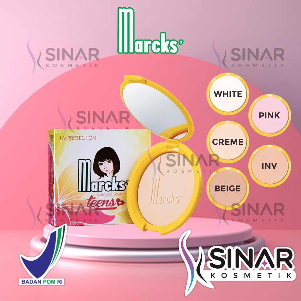 Jual Marcks Teens Compact Powder 12gr | Shopee Indonesia