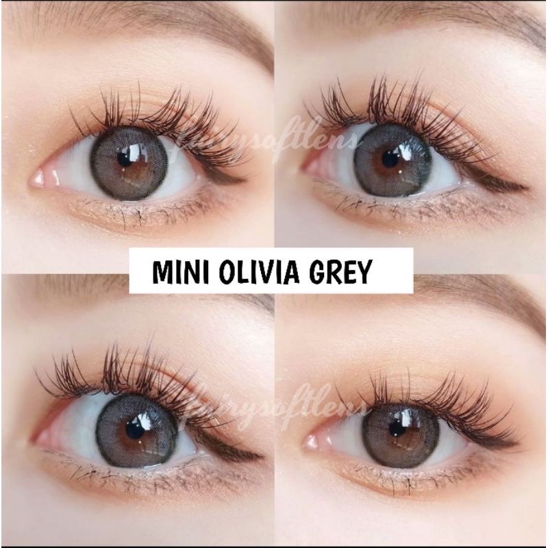 Jual Softlens MINUS KittyKawaii MINI OLIVIA GRAY / BROWN (Bisa Beda Minus) | Shopee Indonesia