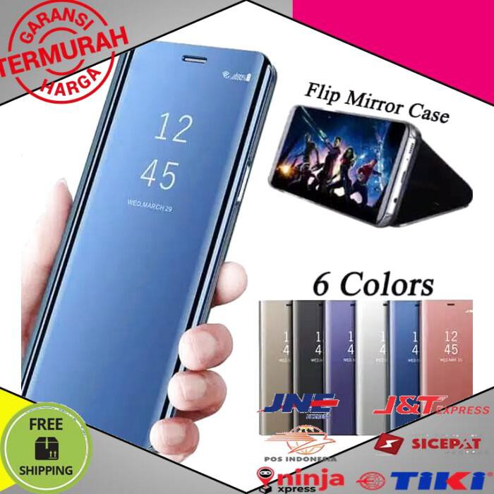 Jual CASING HP FLIP OPPO A83 VIEW COVER STANDING COD | Shopee Indonesia