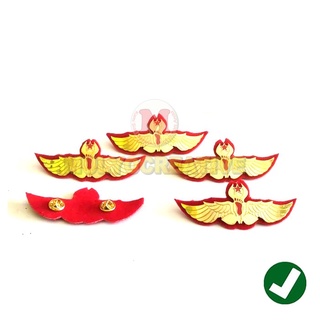 Jual Wing Tapak Pramuka - Lencana Wing Tapak Tilas Merah | Shopee Indonesia