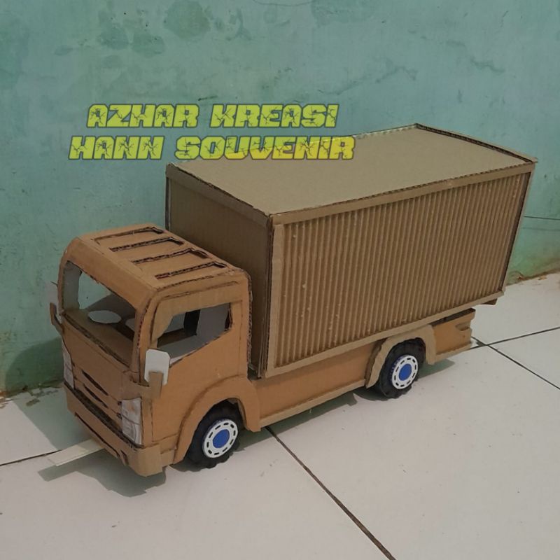 Jual Miniatur Truck Box Kardus | Shopee Indonesia