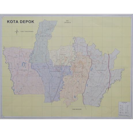 Jual PETA KOTA DEPOK (LIPAT) | Shopee Indonesia