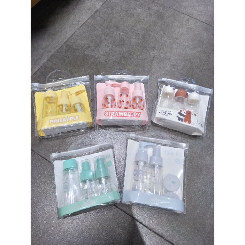 Jual MINISO Botol travel / travel kit set | Shopee Indonesia
