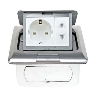 Jual Stop Kontak Tanam Lantai Stop Arde + Universal Broco | Shopee ...