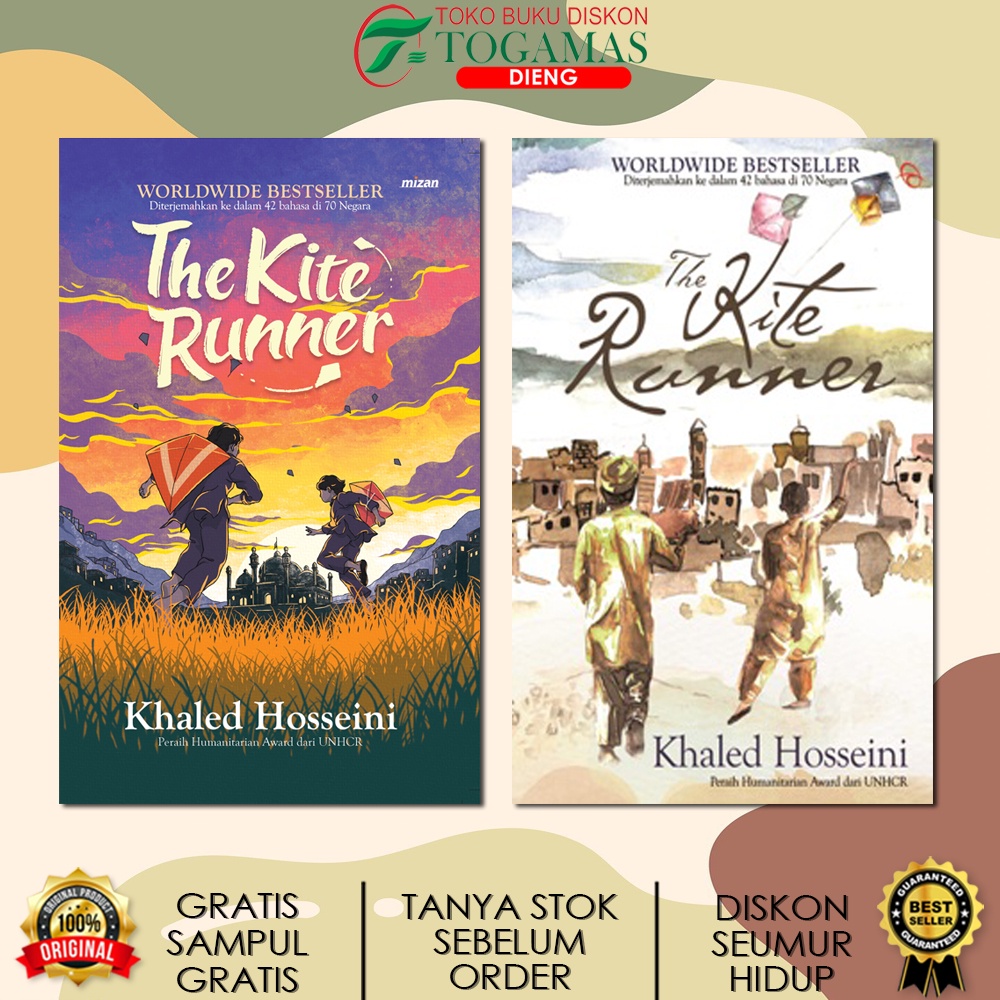 Jual NOVEL THE KITE RUNNER KARYA KHALED HOSSEINI | Shopee Indonesia