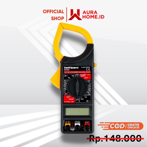 Jual Digital Clamp Multimeter Tang Ampere / Digital Multimeter ...