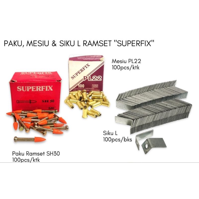 Jual PAKU MESIU SIKU L RAMSET SUPERFIX | Shopee Indonesia