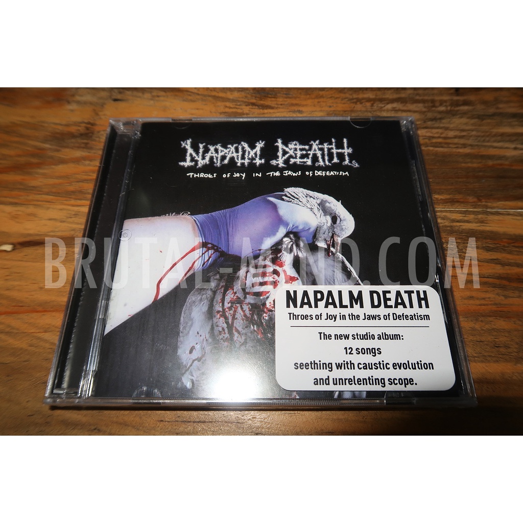 Jual CD - NAPALM DEATH - Throes of Joy in the Jaws of Defeatism ...