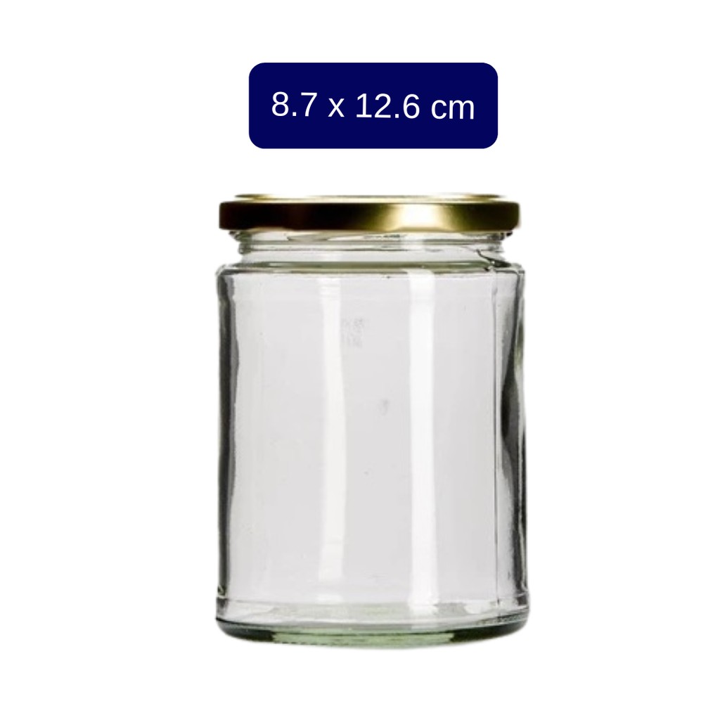 Jual ACSINDO Toples Kaca Bulat / Round Glass Jar 500ml (P017) | Shopee ...