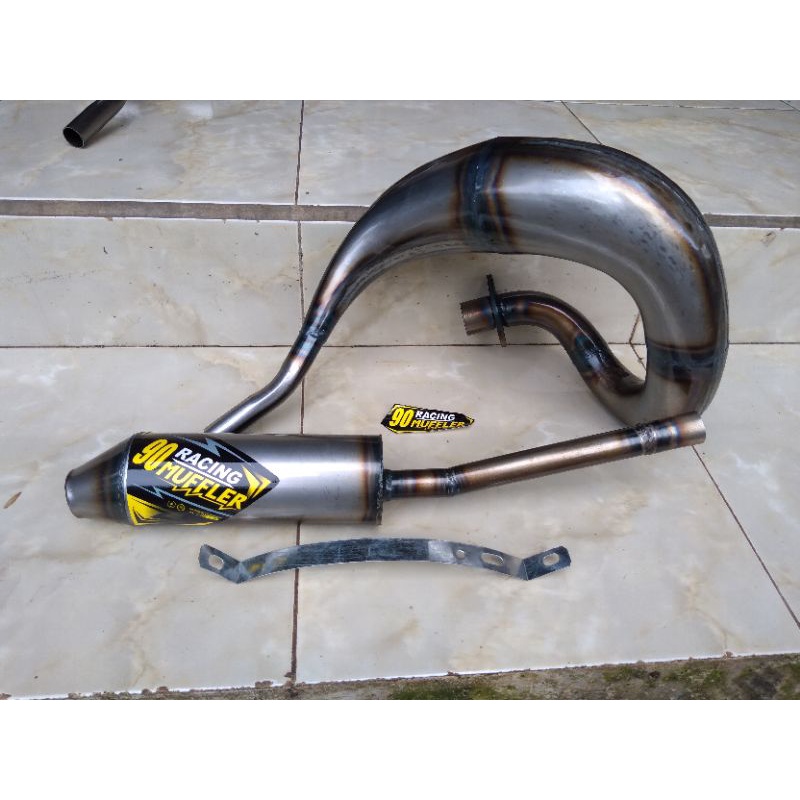 Jual Knalpot Satria Trail Udang 2tak Hiu Lumba Pnp Rangka Gtx Klx Ktm Standar Modif | Shopee ...