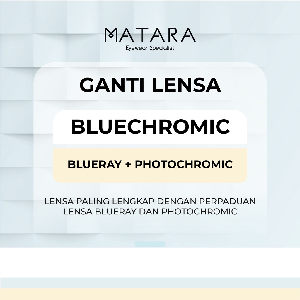 Jual LENSA BLUECHROMIC ( BLUERAY + PHOTOCROMIC ) | Shopee Indonesia