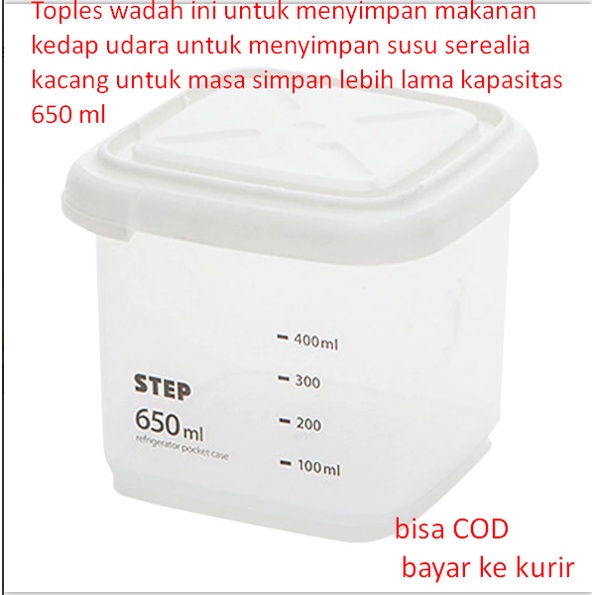 Jual Toples wadah ini untuk menyimpan makanan kedap udara untuk ...