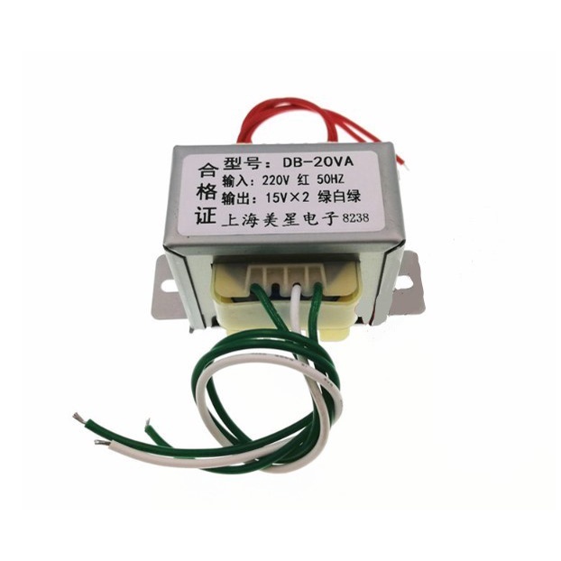 Jual Transformer Travo 20W AC 220V to CT Dual Volt AC 12V 15V 18V ...