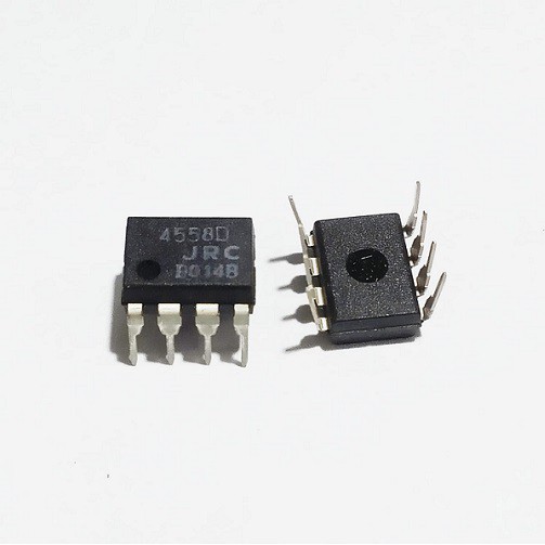 Jual IC Op-Amp JRC4558 / IC JRC4558D / JRC 4558 / 4558D DIP-8 DUAL 8 KAKI Genuine | Shopee Indonesia