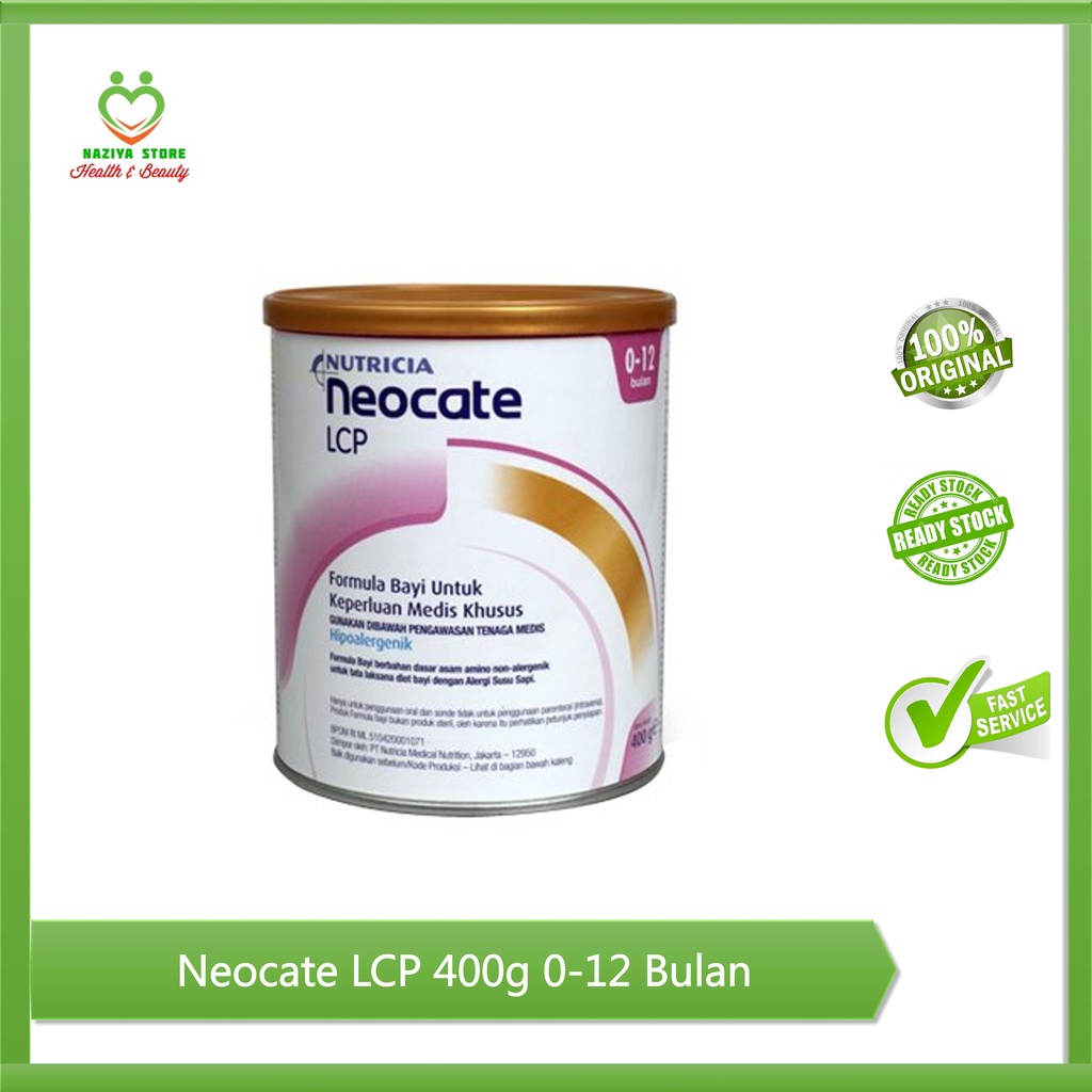 Jual NEOCATE LCP 400g Susu Bayi Khusus Alergi Susu Sapi 0-12 Bulan ...