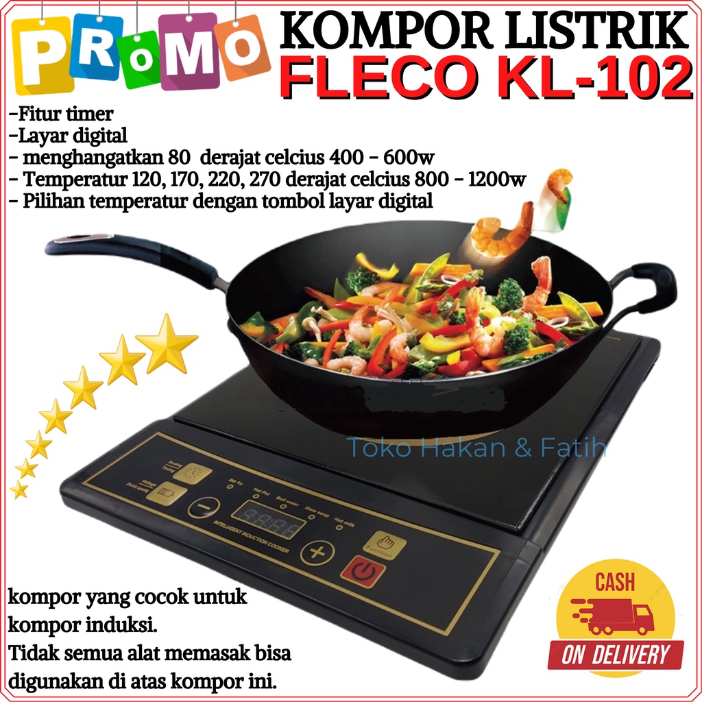 Jual Kompor Induksi Listrik Fleco KL-102 - Kompor Induksi Elektrik ...