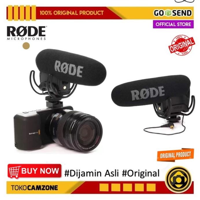 Jual Rode Videomic Pro Compact Directional On-Camera Microphone With ...