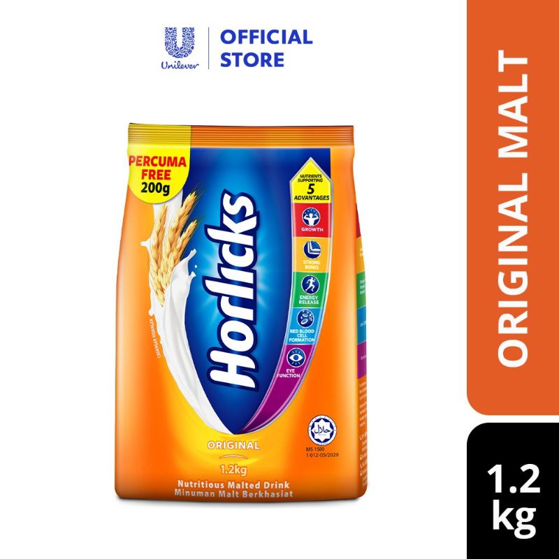 Jual Horlicks original 1,2kg Malaysia | Shopee Indonesia
