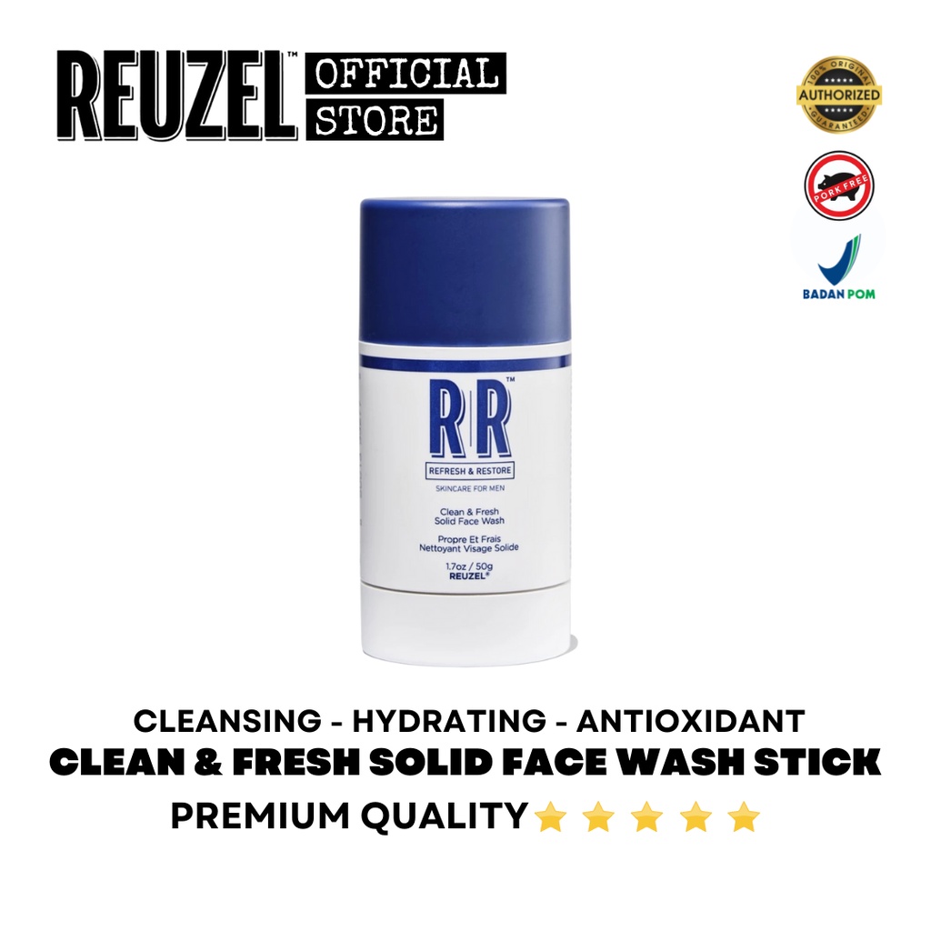 Jual REUZEL CLEAN & FRESH WASH STICK / FACE MOISTURIZER / EYE CREAM ...