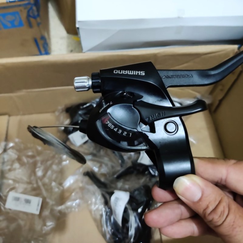 Jual Shifter 7 Speed Sepeda Polygon Shimano EF41 Kanan | Shopee Indonesia