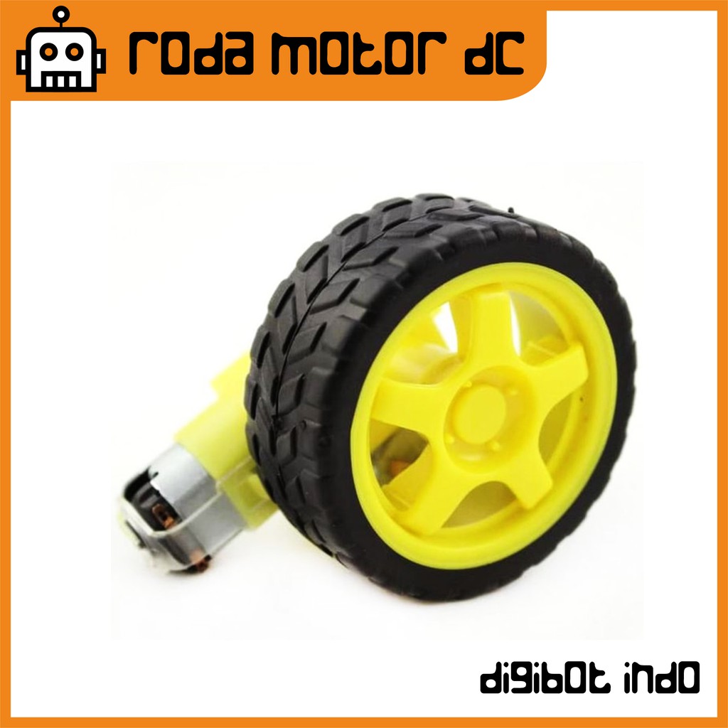 Jual Roda Motor DC - Gearbox Smart Car Indonesia|Shopee Indonesia