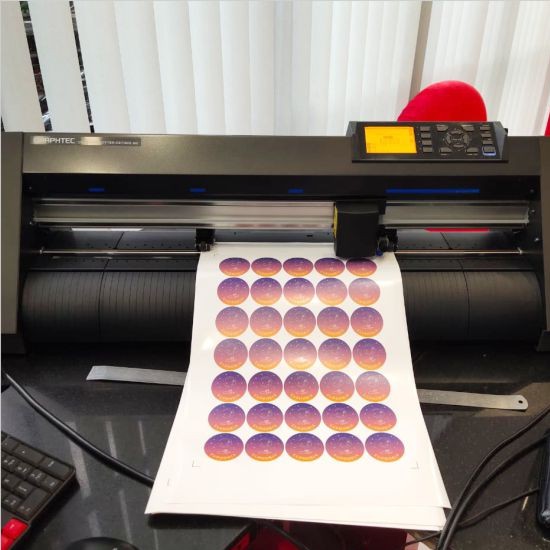 Jual PRINT + CUTTING STICKER CROMO,VINYL,TRANSPARANT A3+ LABEL MAKANAN ...