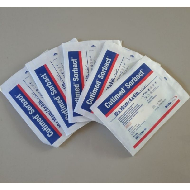 Jual Cutimed Sorbact Dressing Pad 10x10/4x4 in."BSN" | Shopee Indonesia