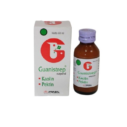 Jual GUANISTREP SIRUP 60 ML - MENGATASI DIARE | Shopee Indonesia