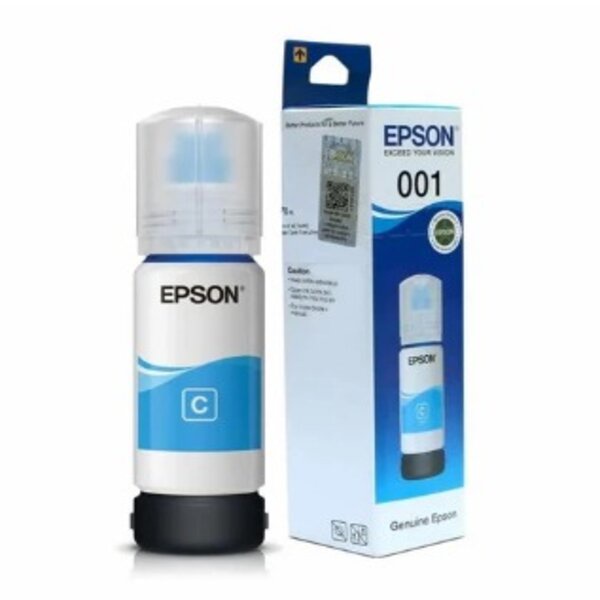 Jual Tinta EPSON Original 001 Cyan | Shopee Indonesia