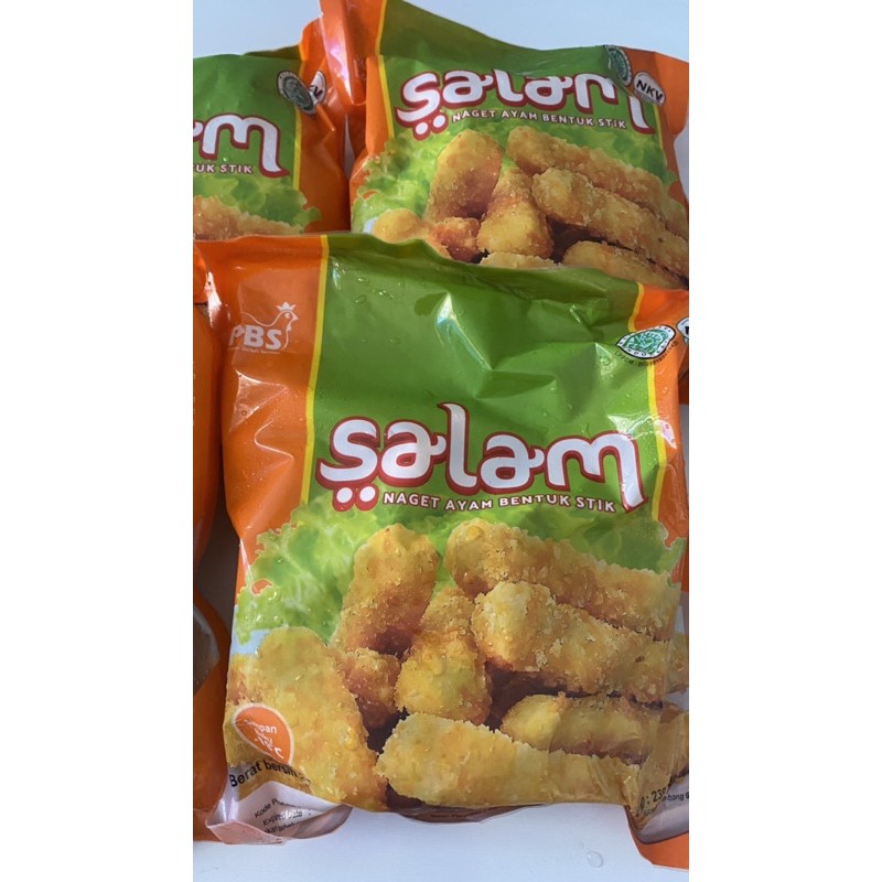 Jual Salam nugget stik ayam 500gr / Nugget ayam bentuk stik | Shopee Indonesia