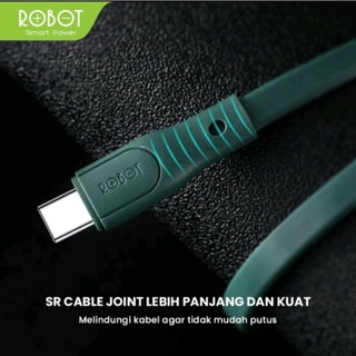 Jual KABEL DATA FAST CHARGING ROBOT RGC100 FOR TYPE C USB DATA(minimal ...
