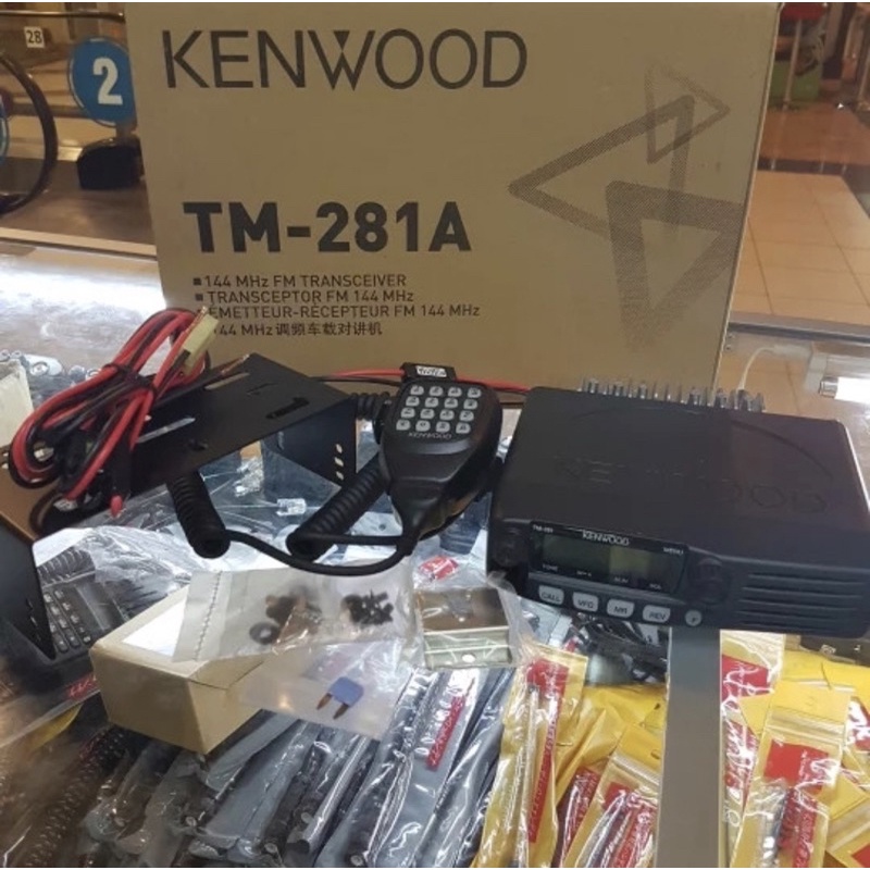 Jual Radio Rig Kenwood TM 281 A | Shopee Indonesia