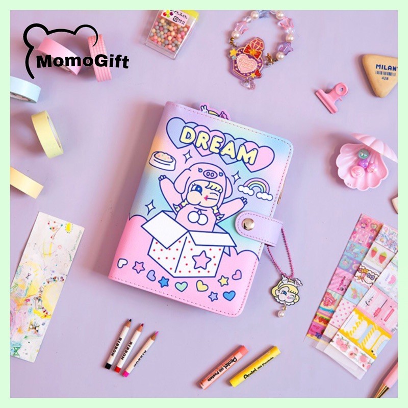 Jual Milkyjoy Buku Diary A6 Notebook Cute Notebook DIY Diary Aesthetic ...
